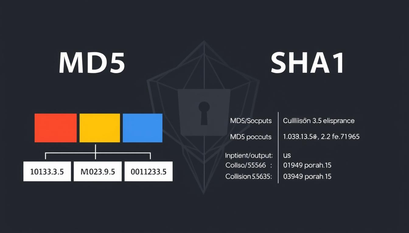 Difference between MD5 and SHA1: Hashing Algorithms Explained